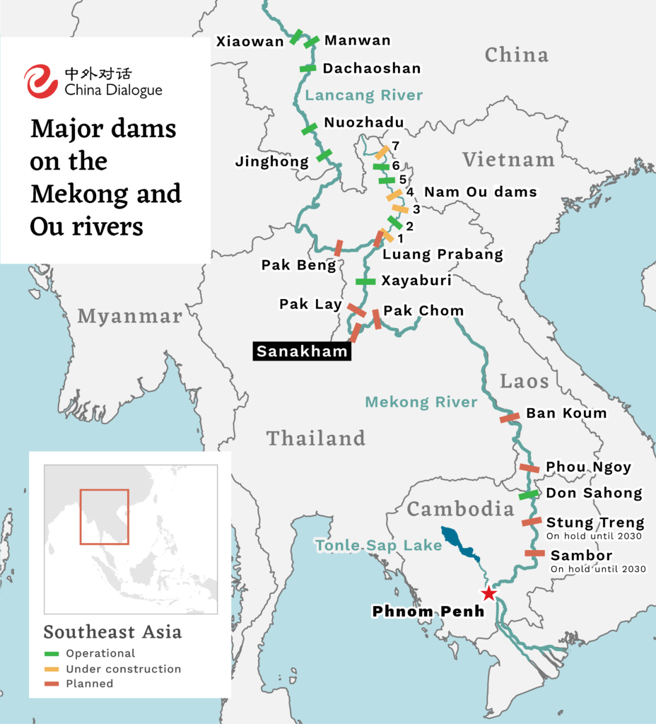 Thailand under pressure to act against the Sanakham dam project