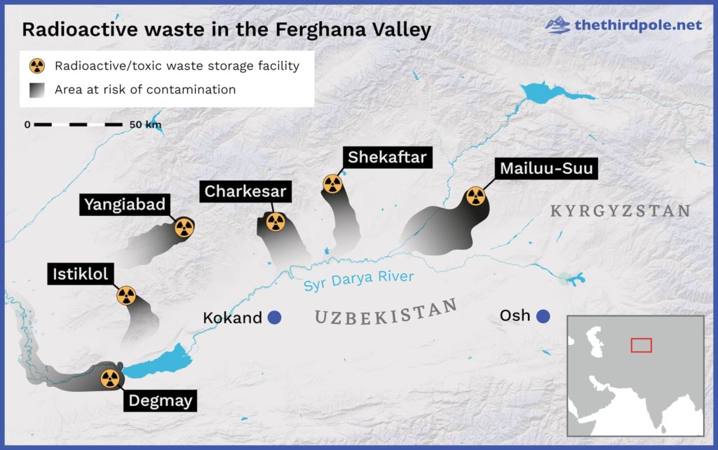 Uranium mine in Kyrgyzstan spreads pollution for 53 years