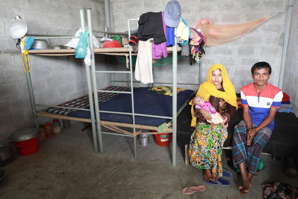 Rohingya live in fear of cyclones on Bhashan Char island