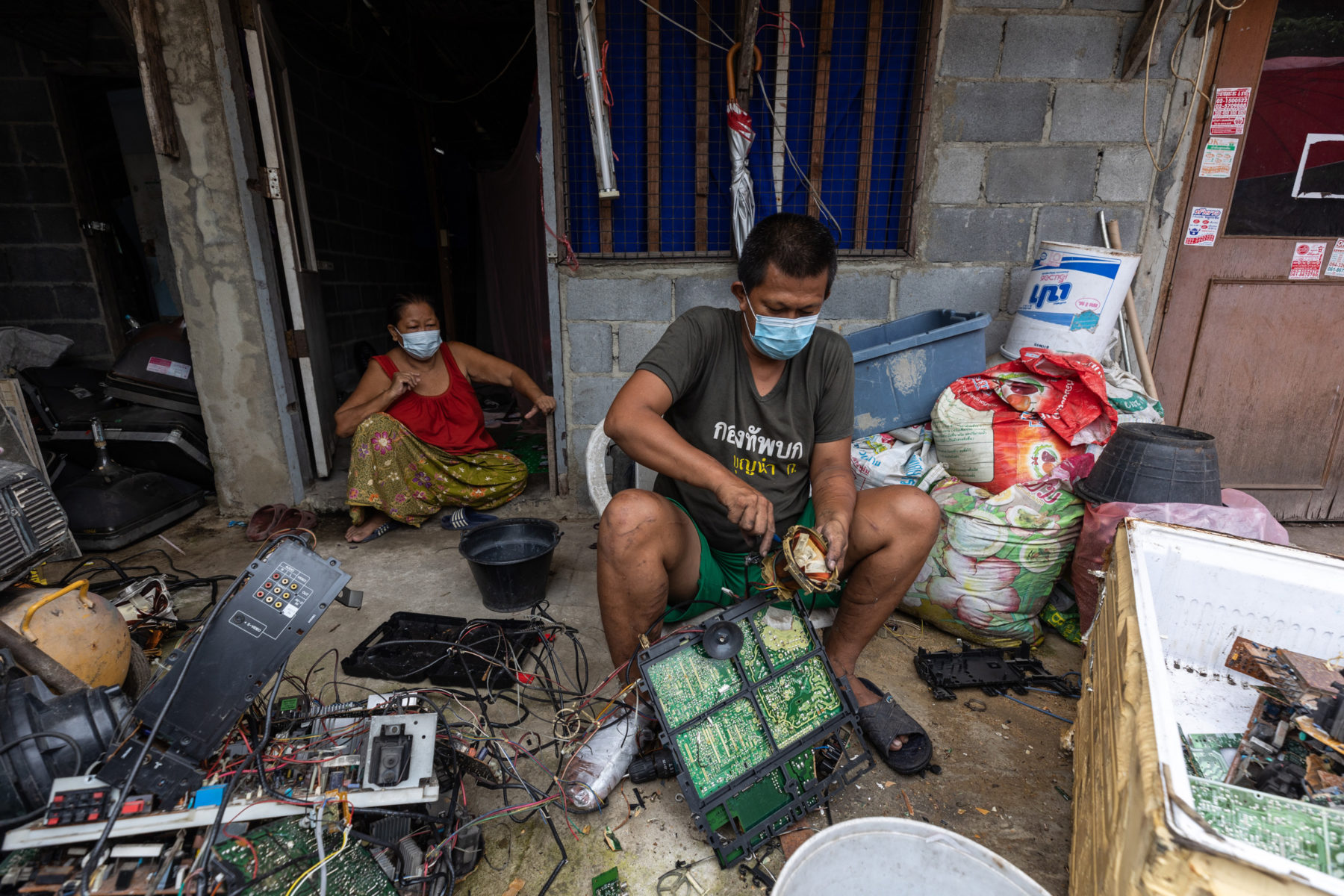 Thai trash collectors threatened by continued waste imports