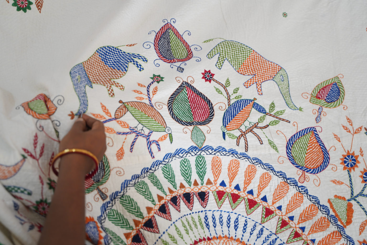 Nakshi kantha: Traditional embroidery evolves in Bengal