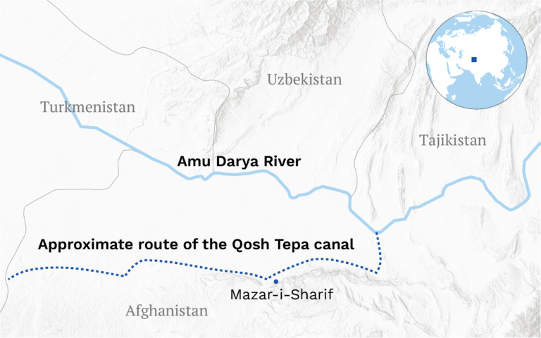 ‘A lot of work for diplomats’ as the Taliban build Qosh Tepa canal