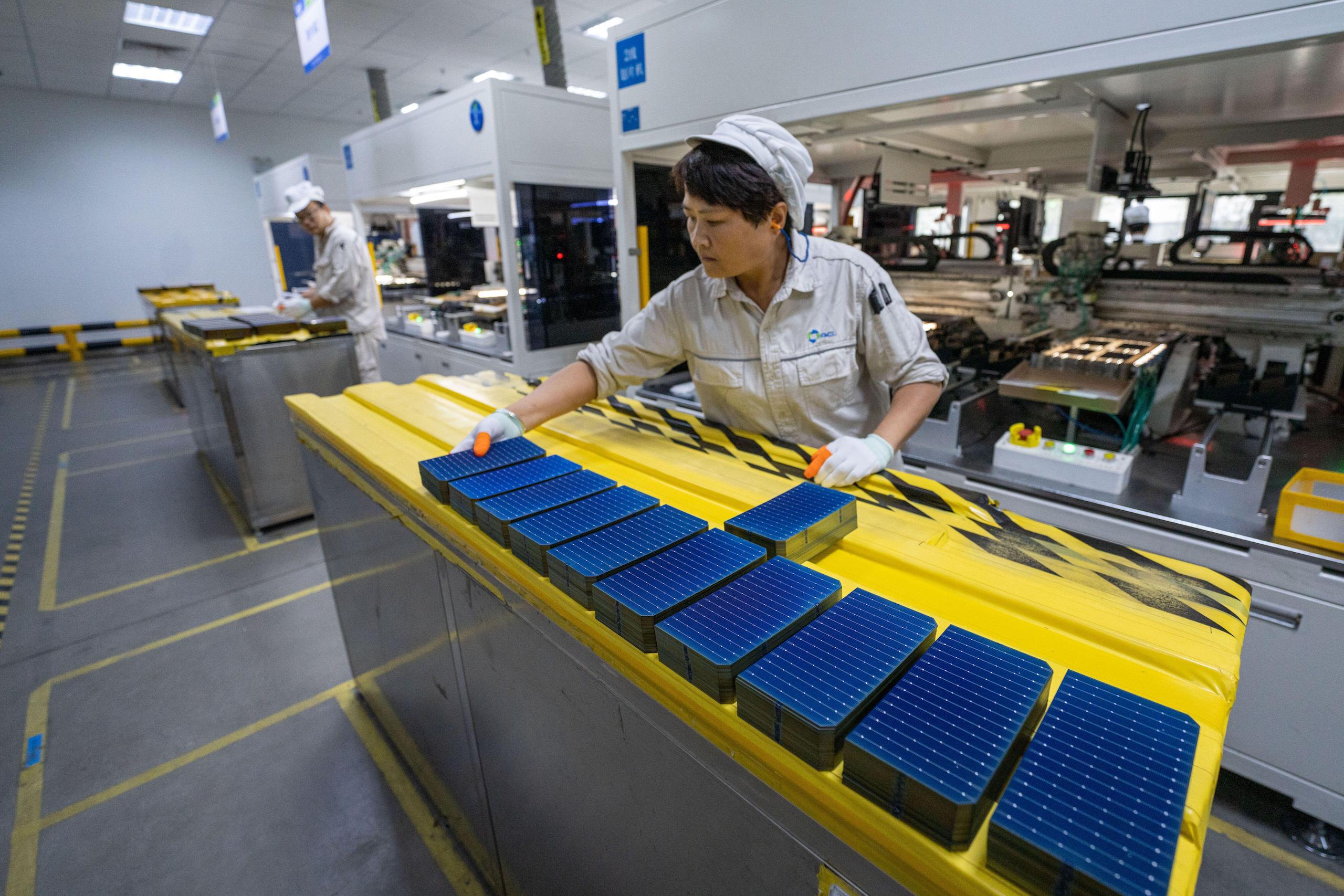 How China came to lead solar, battery and EV manufacturing