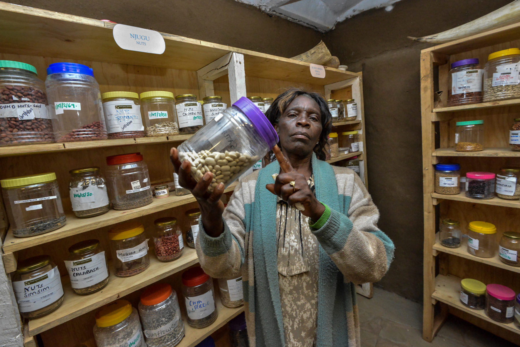 In Kenya, seed banks help with food security