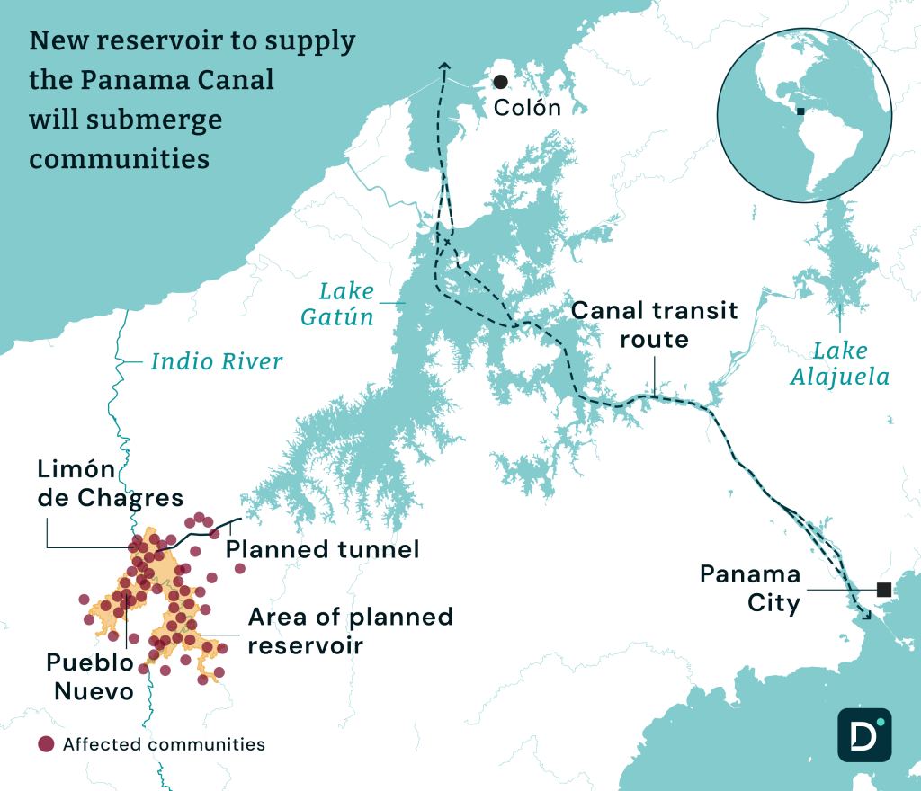 As Panama Canal dam project looms, communities face up to floods